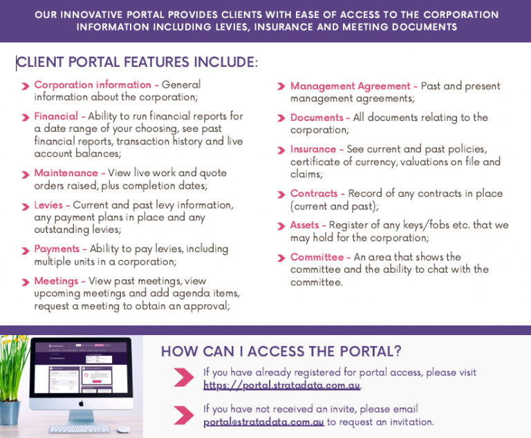 New Client Portal - Strata Data